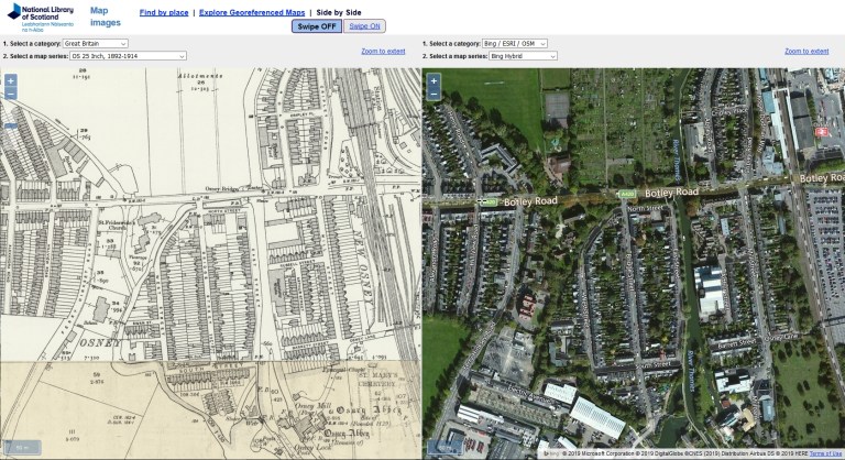 Side by side maps | English Ancestors
