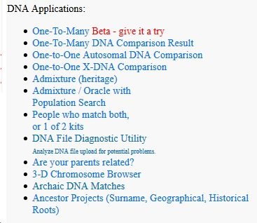 DNA: GEDmatch | English Ancestors