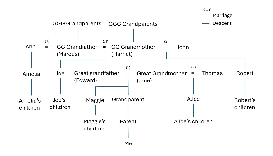 Half relationships in genetic genealogy | English Ancestors